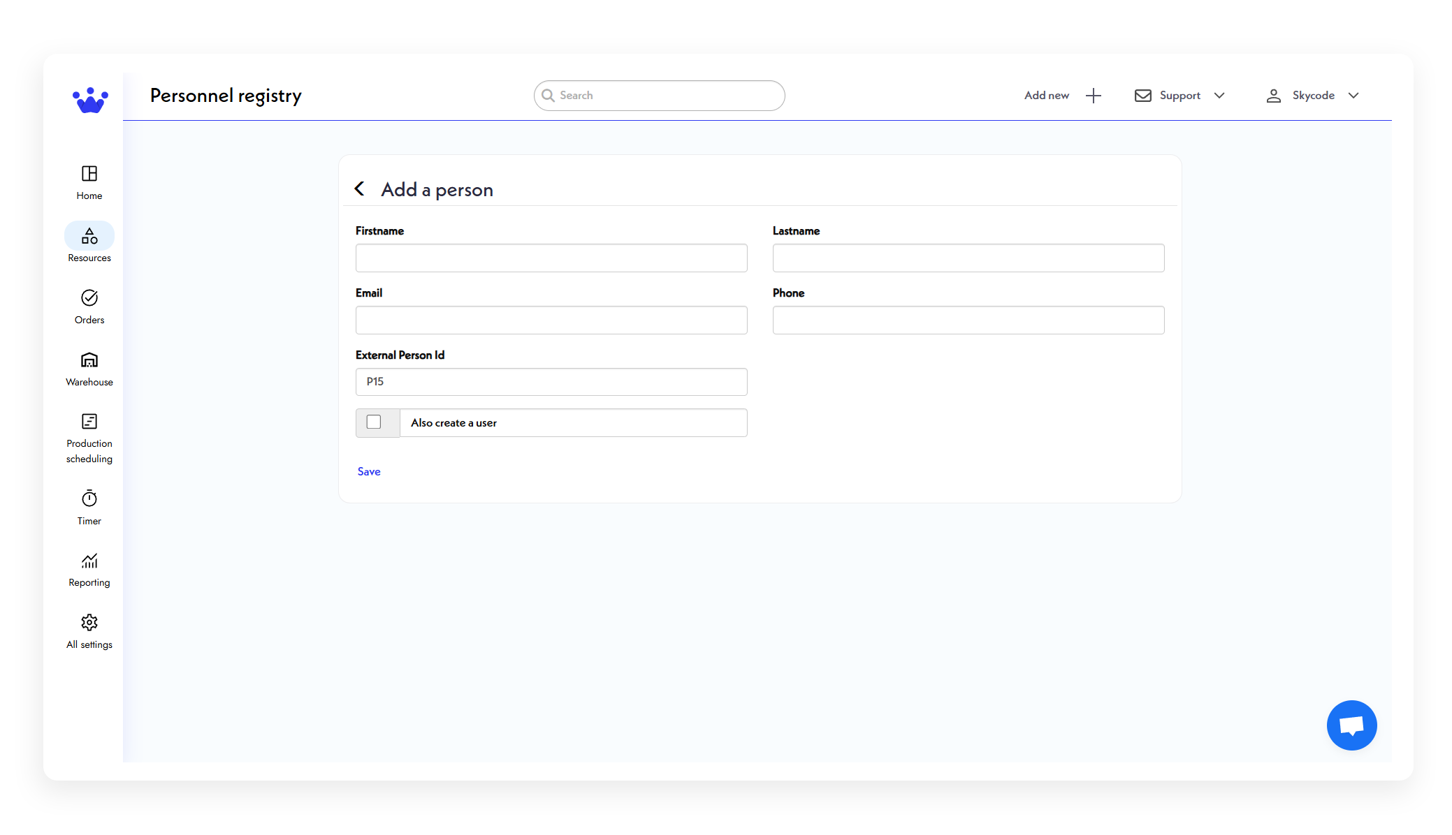How to Register Personnel – SkyPlanner