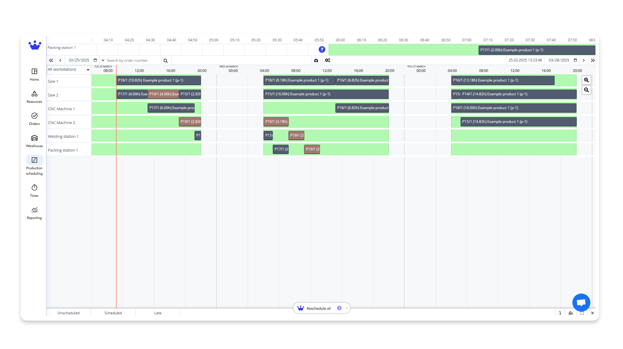 How to change the color of a Job Prospect – SkyPlanner